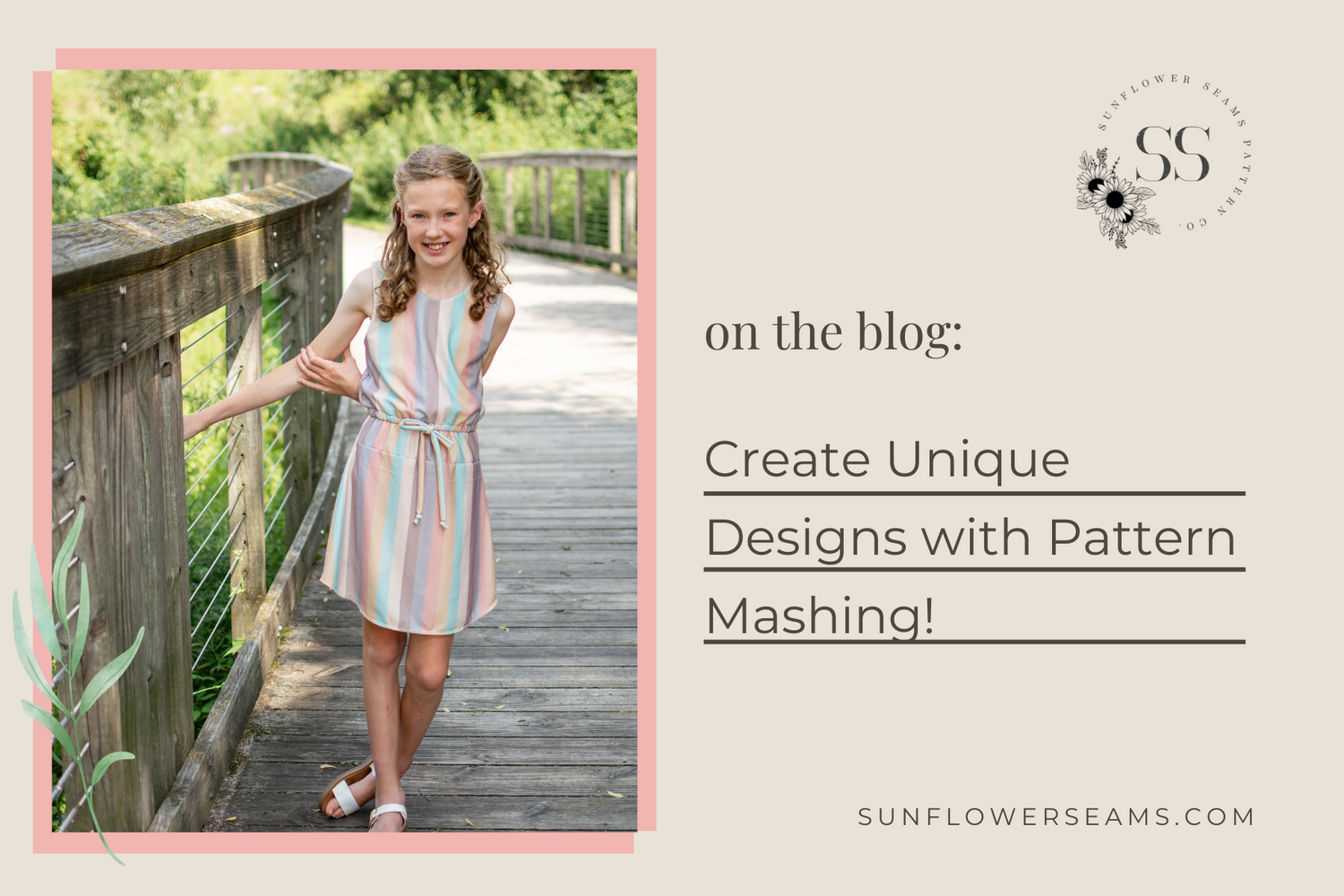 Sewing 101: Create Unique Designs with Pattern Mashing! – Sunflower Seams