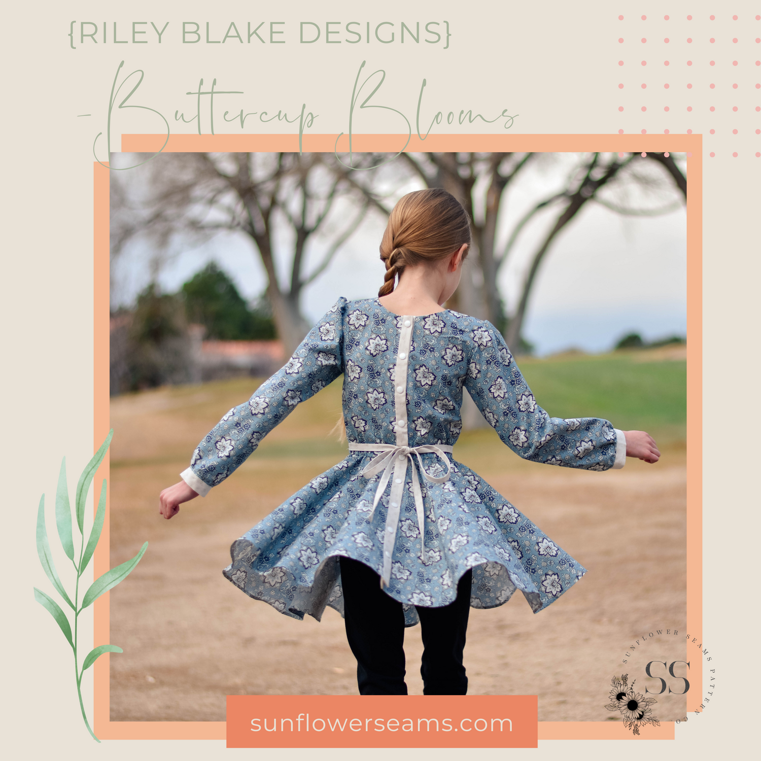 Buttercup Blooms {Riley Blake Designs} – Sunflower Seams