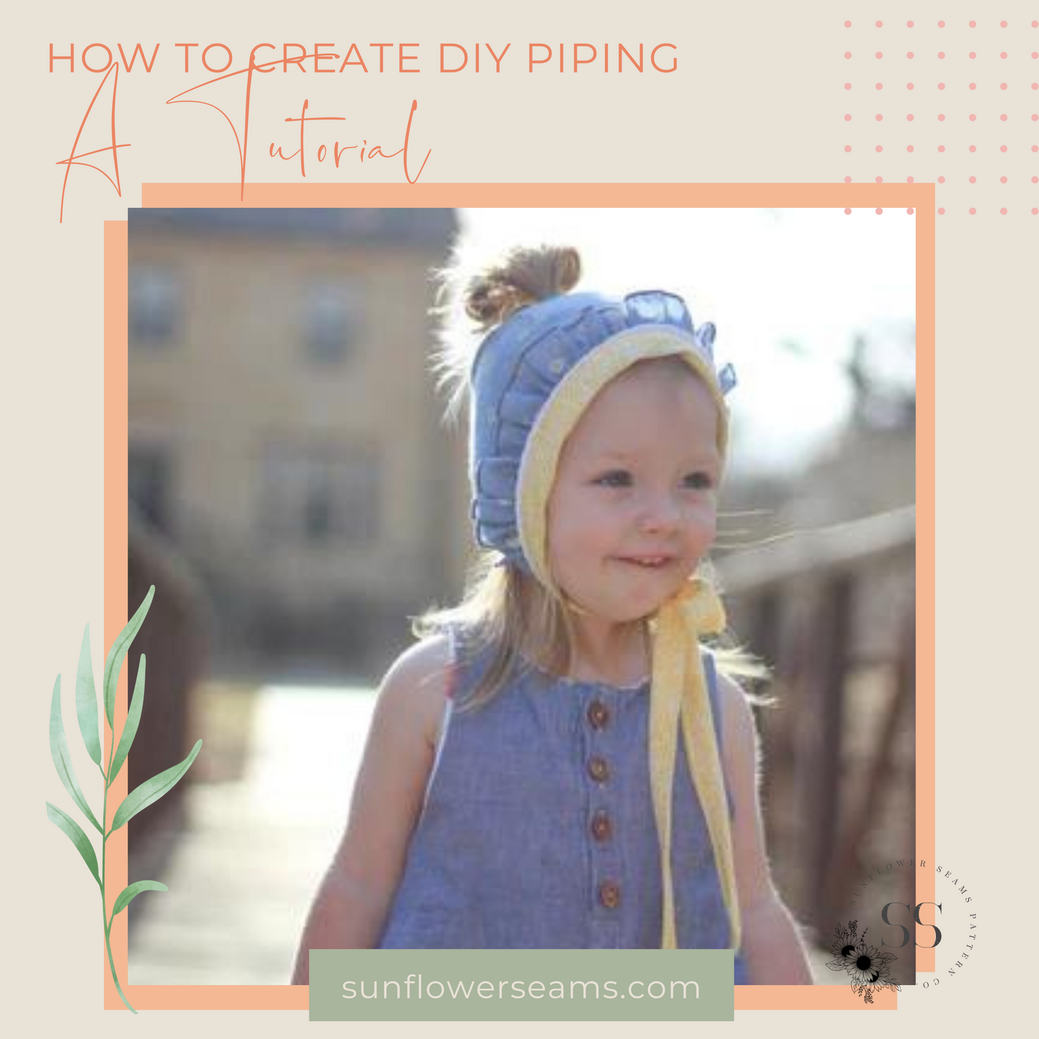 How to Create DIY Piping {A Tutorial} – Sunflower Seams