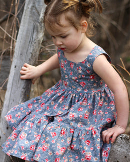 Ivy Dress Digital Sewing Pattern – Sunflower Seams