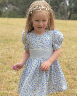 Iris Scalloped Dress Digital Sewing Pattern – Sunflower Seams