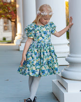Iris Scalloped Dress Digital Sewing Pattern – Sunflower Seams