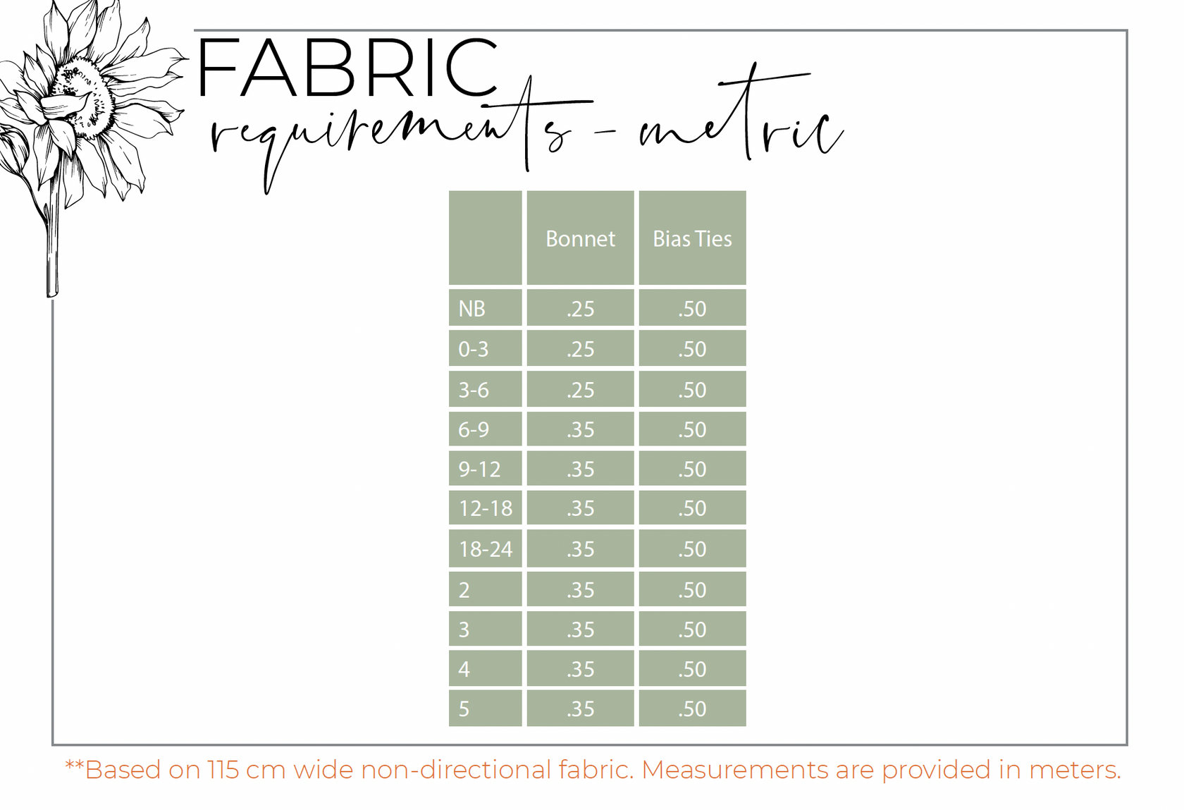 Bluebonnet Bonnet Digital Sewing Pattern – Sunflower Seams