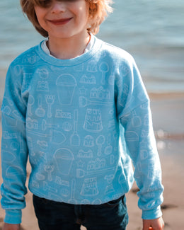 Indigo Crewneck Sweater Digital Sewing Pattern – Sunflower Seams